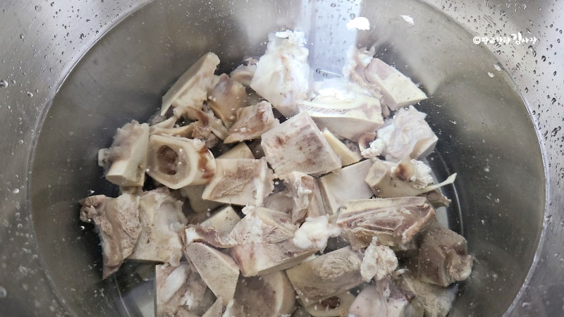 사골 끓이는법 한우사골 끓이기 사골곰탕 끓이는 시간 이대로만 네이버 블로그