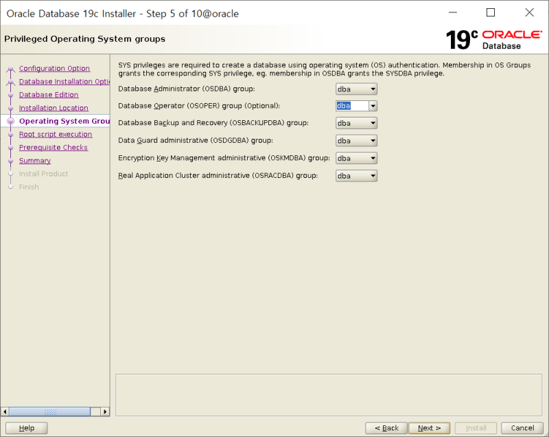 Oracle Installation 리눅스에 오라클다운 (oracle19) : 네이버 블로그