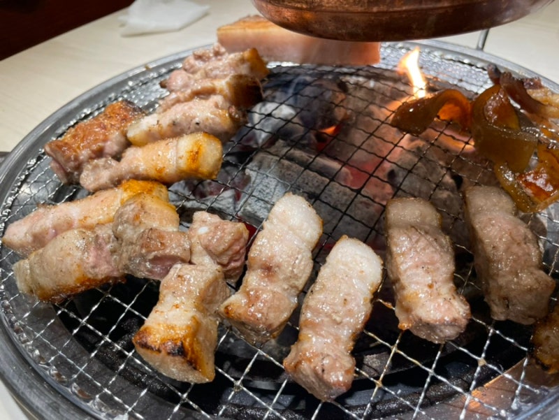 명륜진사갈비 리뉴얼버전 운서운남점 돼지갈비 통삼겹 등 무한리필 네이버 블로그