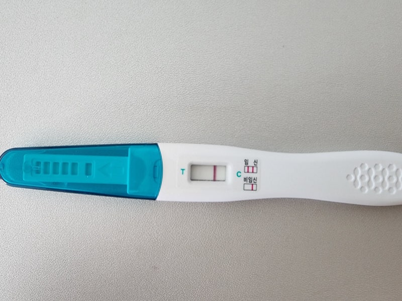 얼리임신테스트기 희미한 두줄 배란테스트기 임신확인 피크 후 임신테스트기 임신확인 네이버 블로그