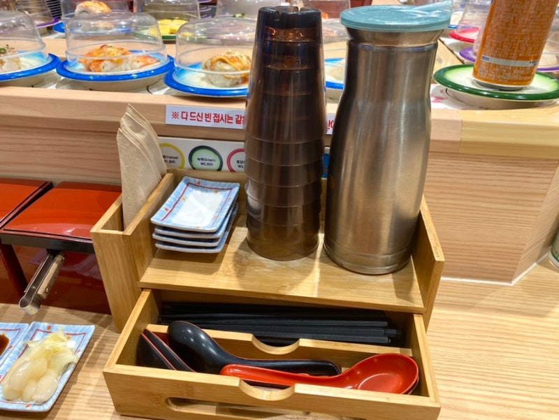 영등포역 롯데백화점 맛집 푸드코트 회전초밥 김씨마구로 네이버 블로그