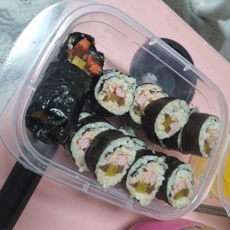 7월23일~24일 김밥만들기 감기조심 탕후루2 여름빨리가 감기조심 : 네이버 블로그