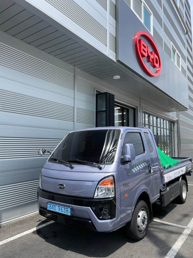 중국 BYD 1톤 전기트럭 T4K 시승 소감, 포터EV 비교 : 네이버 블로그