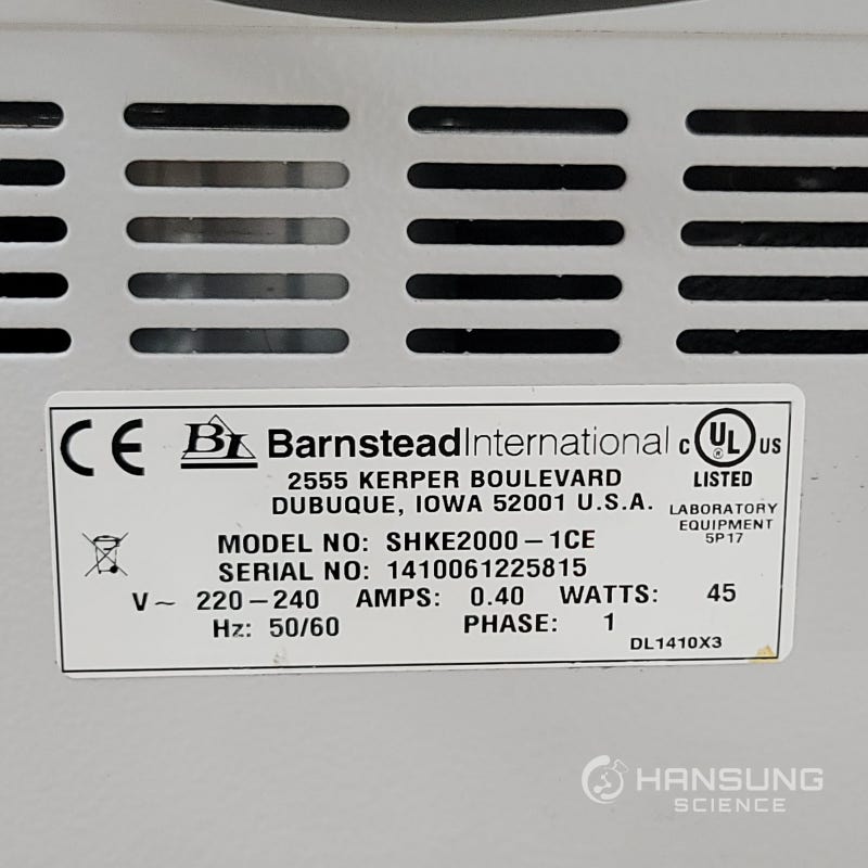 Barnstead MaxQ 2000 Digital Orbital Shaker SHKE2000-1CE , 오비탈쉐이커 (H821 ...