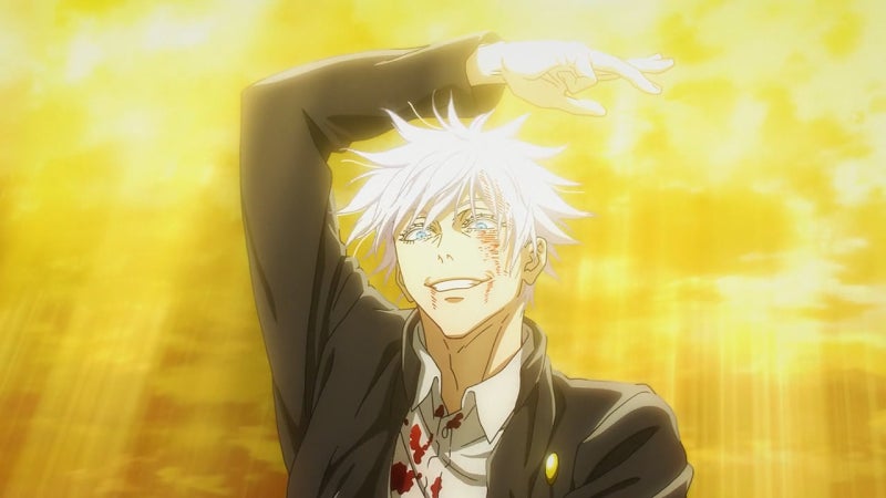 2023년 3분기 애니 '주술회전 2기' 4화 리뷰 : 고죠 사토루 각성!...? : 네이버 블로그