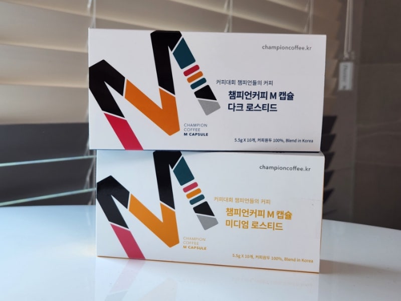 네스프레소 호환캡슐 추천 챔피언커피 M 캡슐 커피대회 챔피언 캡슐커피 미디엄 로스티드 네스프레소 시티즈 D113 블랙
