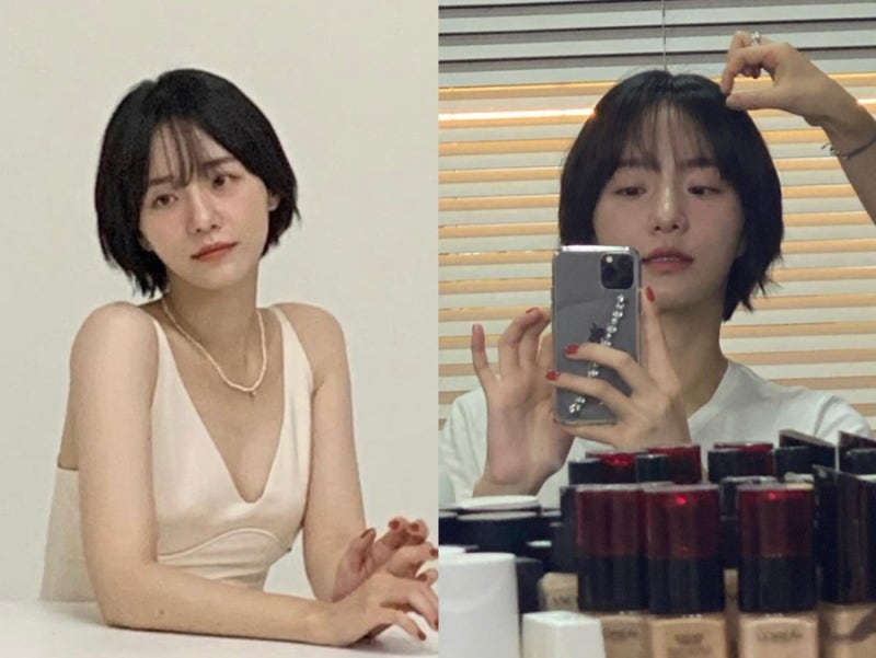 박규영 단발 여자 컷트머리 스타일 레이어드 짧은 숏컷 단발병 유발 연예인 네이버 블로그