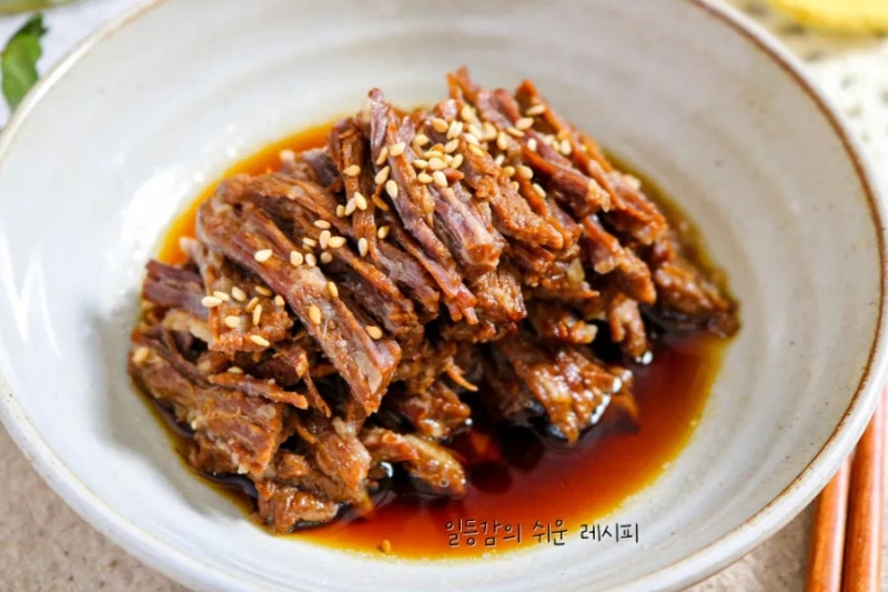 소고기 장조림 만들기 백종원 소고기 양지 장조림 레시피 부드러운 소고기 양지 장조림 만드는 법 네이버 블로그