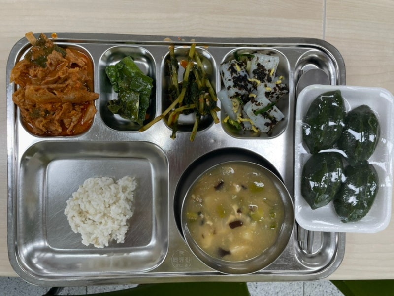 단체급식 메뉴 및 1인량 우렁된장찌개 마파두부 보쌈 콩나물파채무침 등 네이버 블로그