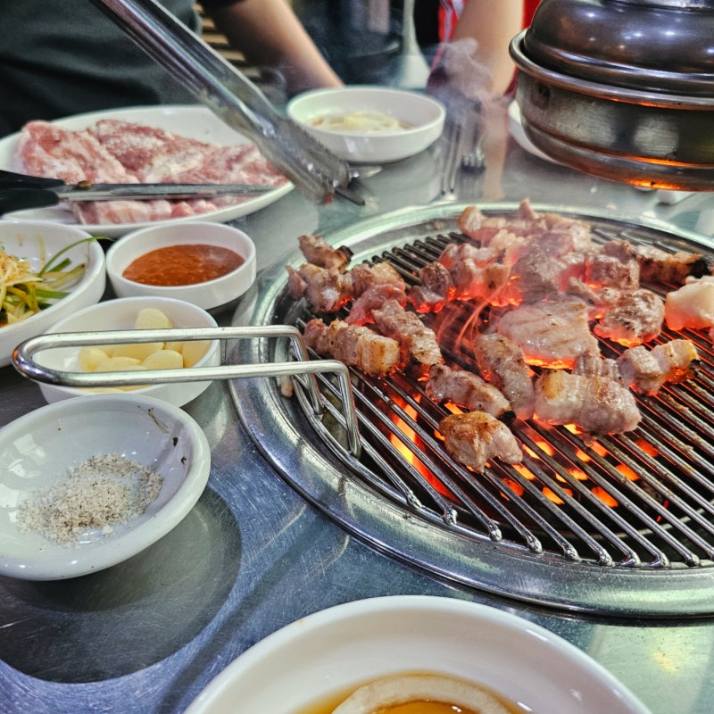 남양주 진건 사능 맛집 불타는연탄구이 사능점 고기집 네이버 블로그
