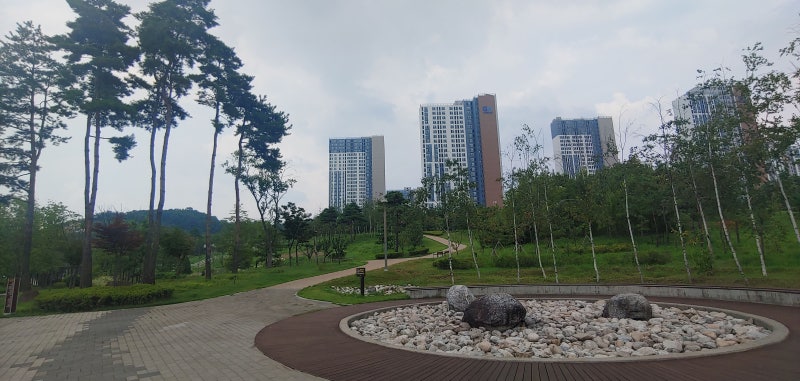 다산역 별내선 8호선 연장 공사현장과 다산중앙공원 및 폭포 소개 네이버 블로그