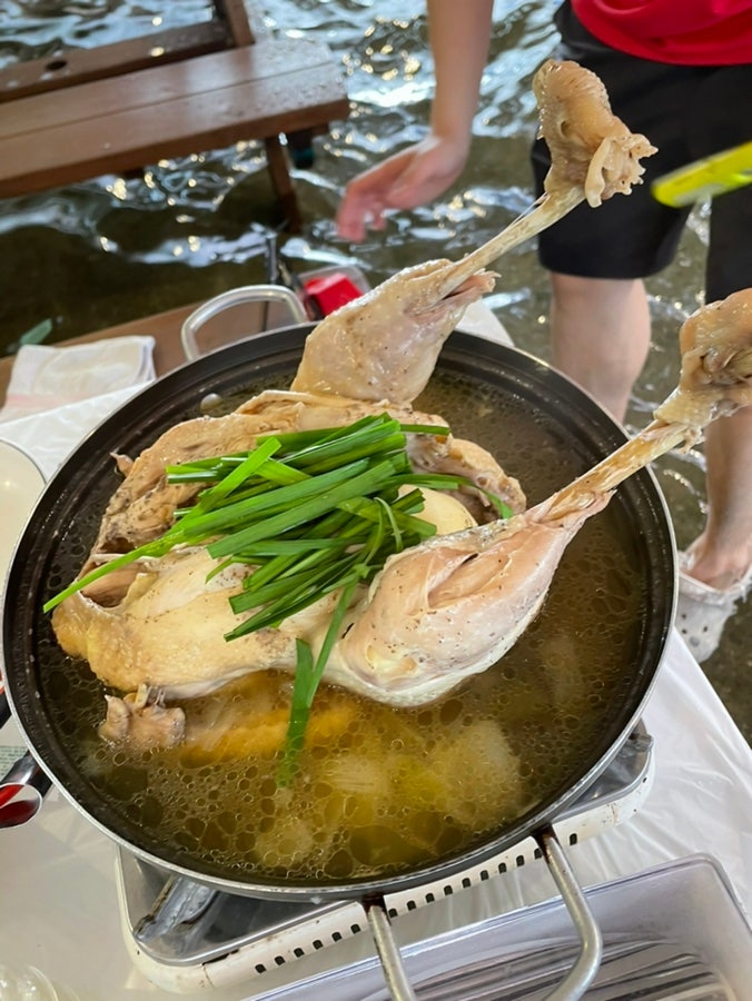 춘천 계곡 식당 백숙 맛집 발담그고 먹는 별장한방토종닭” 내돈내산 솔직후기 네이버 블로그