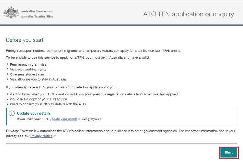 호주 TFN 셀프 발급 및 전화로 미리 번호 받는 방법 : 네이버 블로그