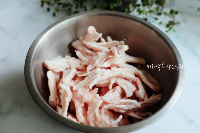 무뼈 닭발 레시피 누린내나지 않게 매운 닭발양념 닭발볶음 뼈없는 닭발 만드는법 닭발요리 네이버 블로그