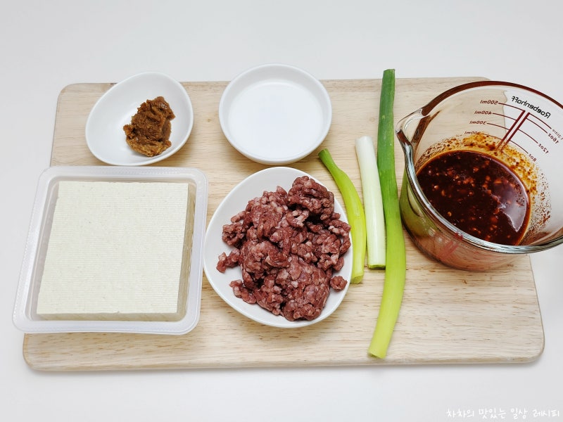 두반장 없이 마파두부 레시피 백종원 마파두부 덮밥 소스 만들기 네이버 블로그