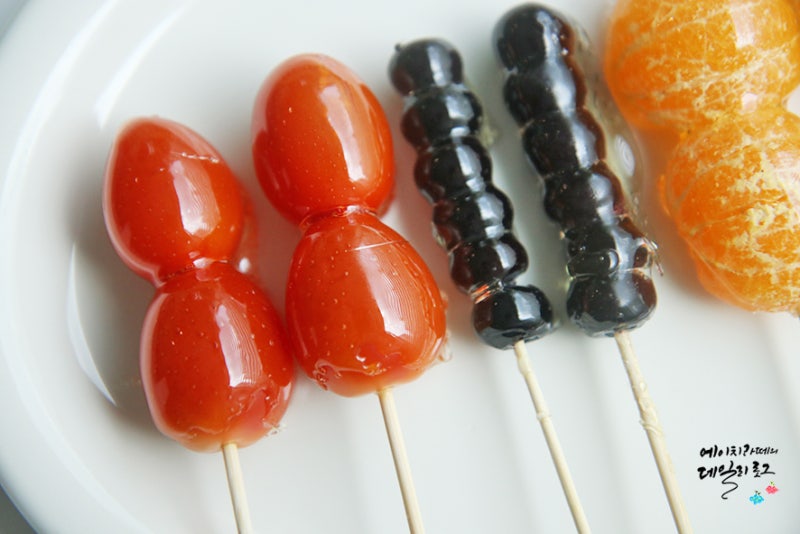 탕후루 만드는법, 방울토마토 블루베리 귤 탕후루 만들기. 이에 붙지 않는 4가지 포인트 : 네이버 블로그