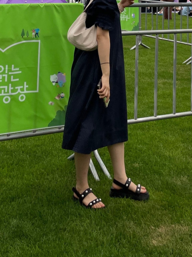 임산부슈즈로 유명한 마크모크 샌들 푹신한 키높이 샌들 추천 진주가 포인트되는 마크모크 글램 후기 네이버 블로그