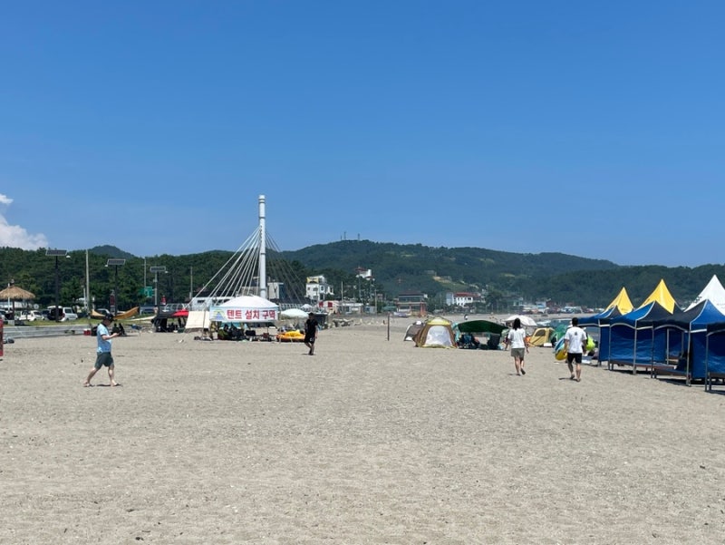 경주 감포해수욕장 나정고운모래해변 오토캠핑장 바다수영 물놀이 샤워장 주차 화장실 네이버 블로그