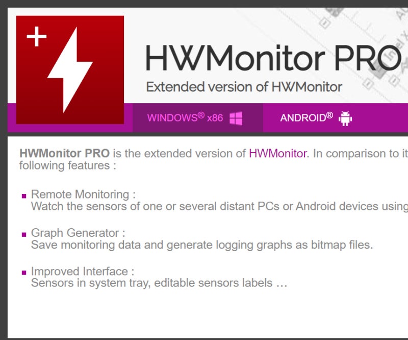 CPU 온도 측정 및 확인 CPUID HWMonitor로 간편하게. : 네이버 블로그