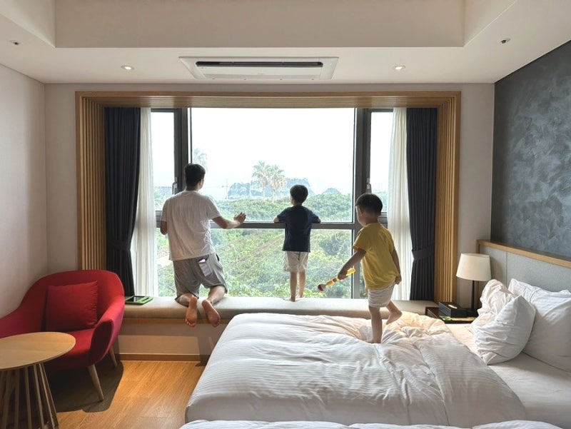 제주 더 그랜드 섬오름 아이와 서귀포 호텔 수영장 조식 추천해요 네이버 블로그