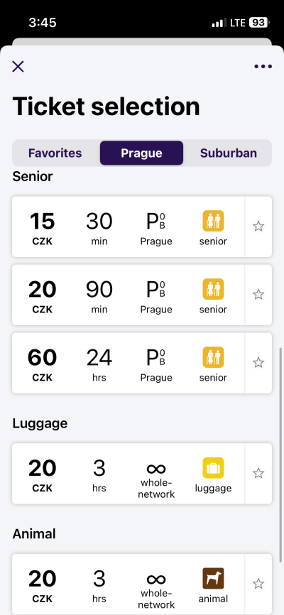 체코 프라하 교통 어플 PID Litacka 사용 방법 : 네이버 블로그