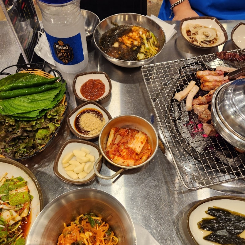 구미상모동맛집 모임하기 좋은 삼겹살 맛집 돈꾸앙 네이버 블로그