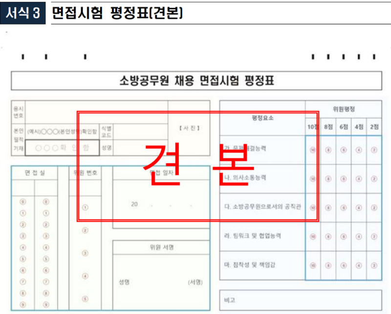 23공채합격생 내가 했던 소방공무원 면접준비 방법 공유 발표면접인성면접사전조사서 네이버 블로그