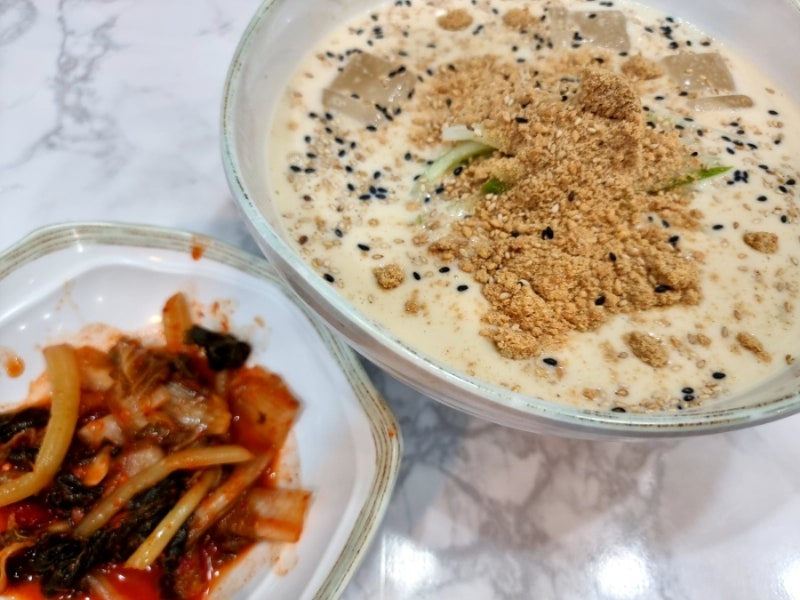 은평구 놀면뭐하니 구산역 맛집 가이오국수 얼큰부추국수 콩국수하와이안비빔쫄면 후기 주차정보 네이버 블로그