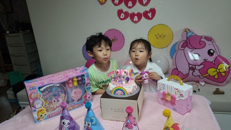 아이생일파티 생일이벤트 캐치 티니핑 생일풍선 아이생일상 파티세트