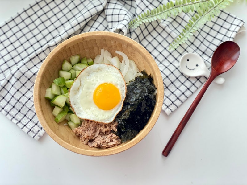 오이참치비빔밥 간장양념장 간단한 다이어트 비빔밥 만들기 네이버 블로그