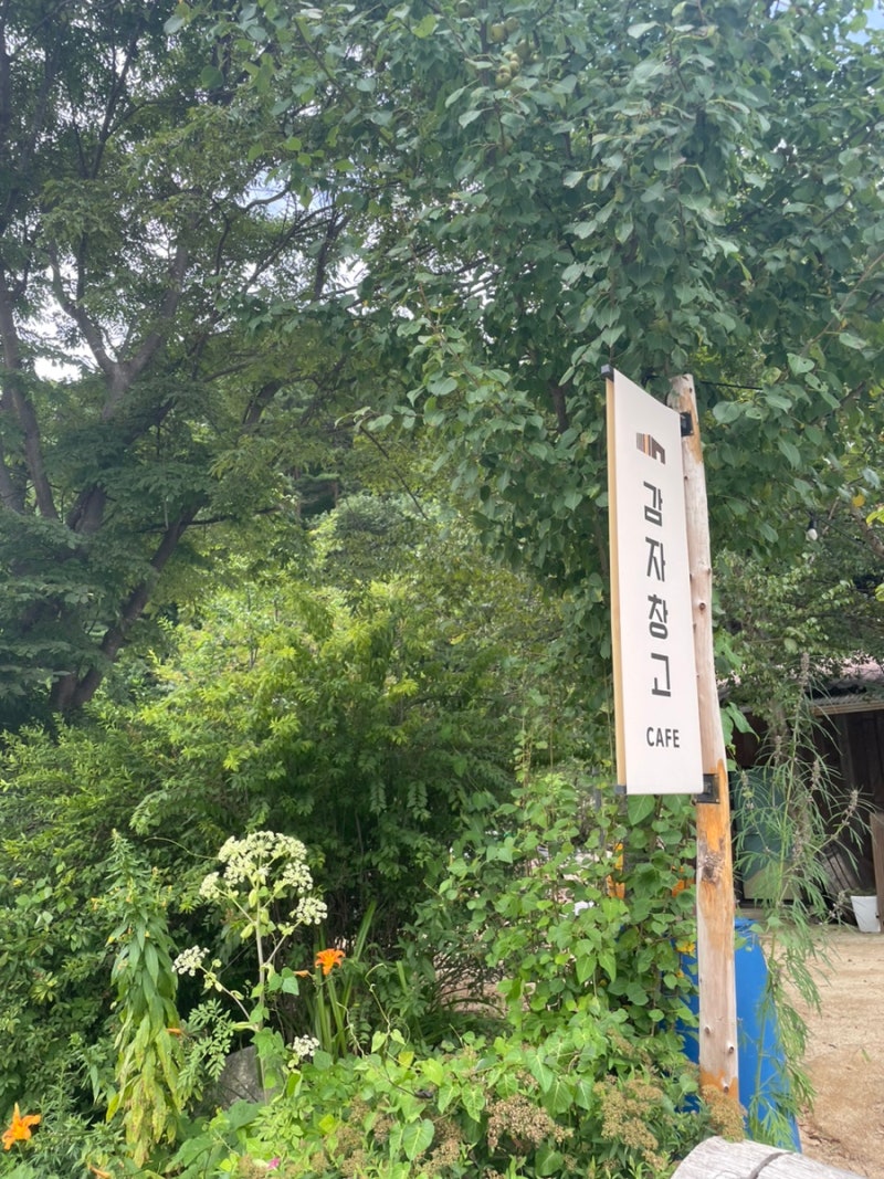 평창카페 감자창고에서 곤드레라떼 감자떡플 먹고왔어요 : 네이버 블로그