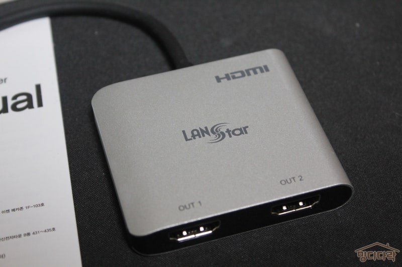 랜스타 C타입 노트북 듀얼모니터트리플모니터 사용법 C To Hdmi 노트북 모니터 2개 연결 가능한 컨버터 추천