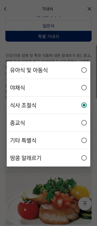 대한항공 특별 기내식 신청방법 및 후기 필리핀 세부 키즈 네이버 블로그