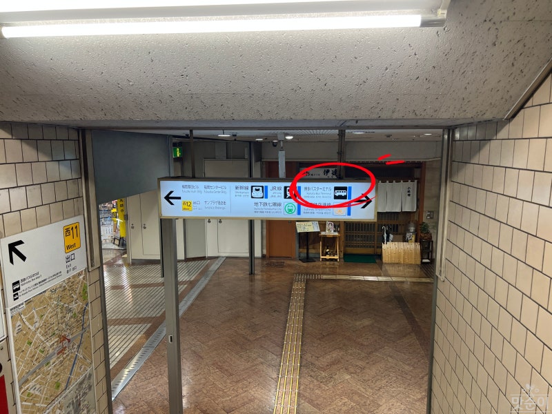 후쿠오카 다자이후 가는 법 하카타 버스 터미널 위치 정리권 네이버 블로그