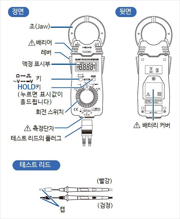 직류 교류 전류 전압 저항 측정기 히오키 후쿠메타 3288 사용법 네이버 블로그
