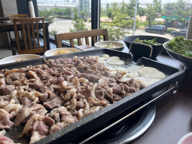 부산 강서 맛집 오리한상 명지본점 맛도 좋고 몸에 좋은 오리고기를 푸짐하게 즐길 수 있는 곳 명지맛집 명지오리고기맛집