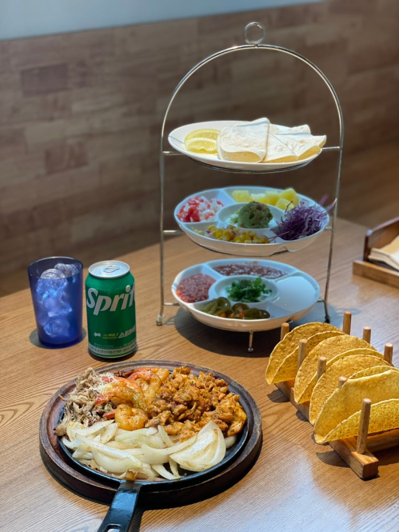 롯데 아울렛 타임빌라스 타코 플래터가 푸짐한 멕시칸 음식 맛집 네이버 블로그