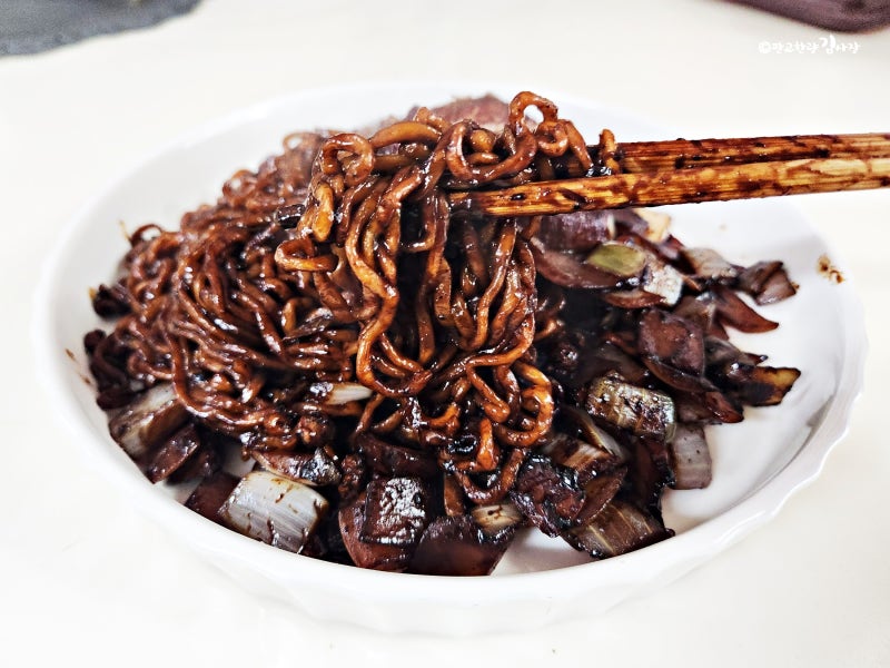 이연복 짜장면 짜파게티 레시피 조합 짜장라면 간짜장 처럼 맛있게 네이버 블로그