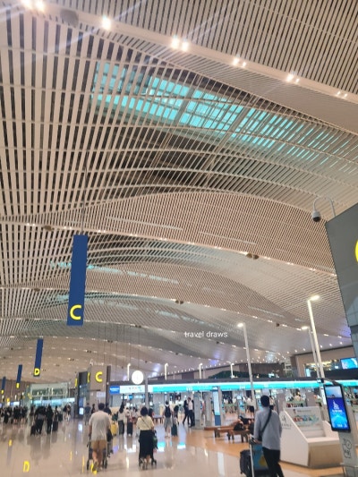 인천공항 제2여객터미널 출국 환전우리 하나 신한 은행위치와 쏠환전 주머니 네이버 블로그