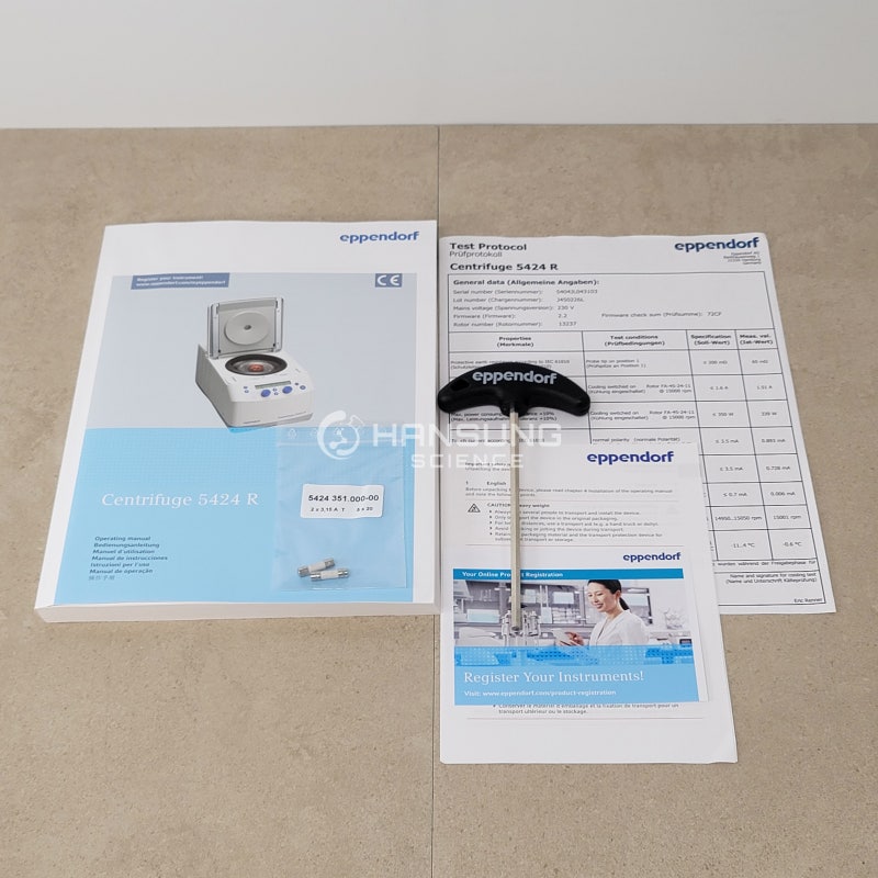 Eppendorf 5424R Refrigerated Micro Centrifuge , 냉장 마이크로 원심분리기 (H940 ...