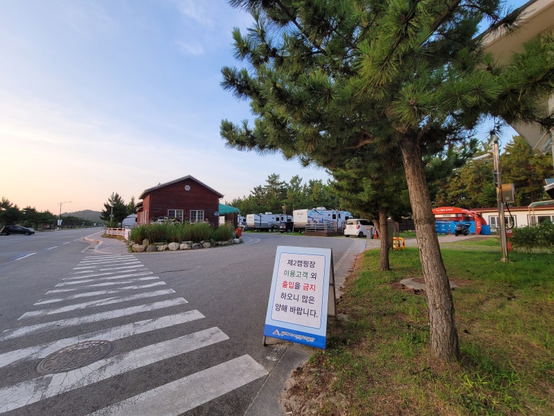 망상 제2오토캠핑장 카라반 명당 및 피해야할 곳 예약방법 가격 등 네이버 블로그