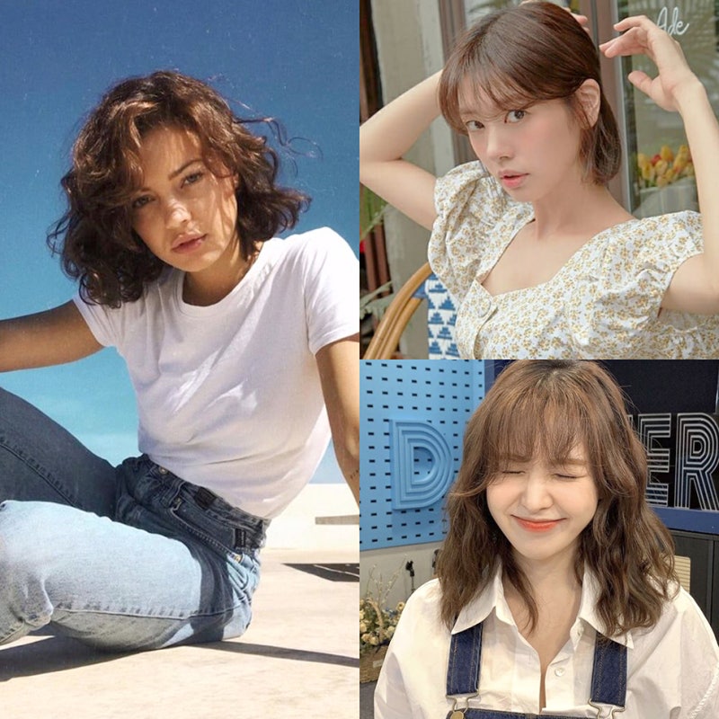 여자 단발펌 종류 단발 굵은 히피펌 C컬펌 모음 네이버 블로그