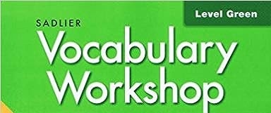 Vocabulary Workshop 답지-Green (최신판) : 네이버 블로그