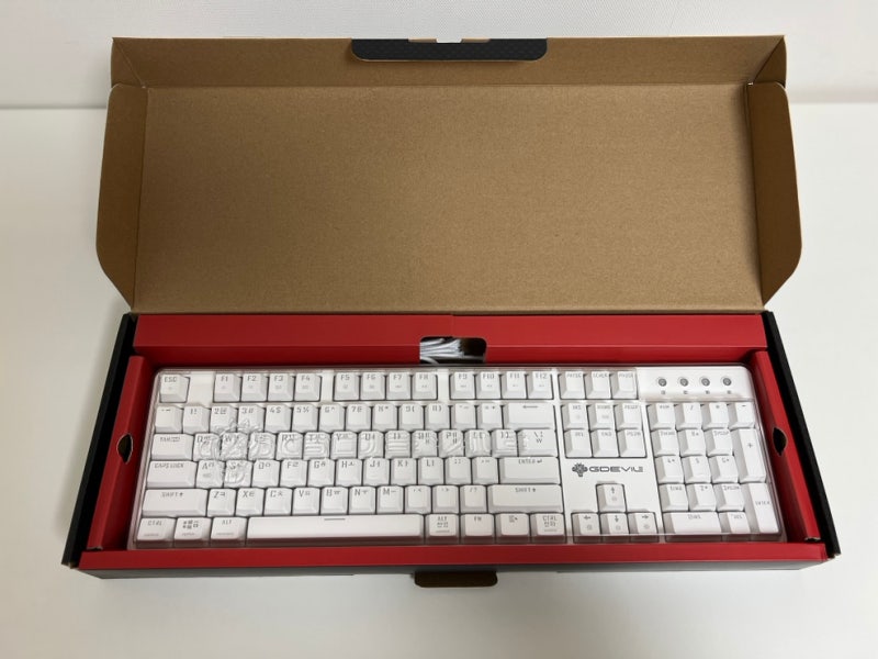 [GDEVIL] 지데빌 G917 SCUD 게이밍키보드 기계식키보드 적축키보드추천 : 네이버 블로그