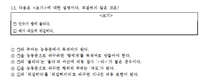 피동과 사동 고1 국어 기출문제 및 정답과 해설 기본 이론 네이버 블로그