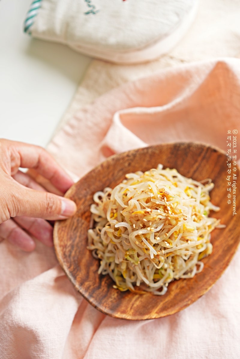 숙주나물 무침 5분컷 맛있는 숙주나물 데치기 숙주 무침 요리 나물반찬종류 네이버 블로그