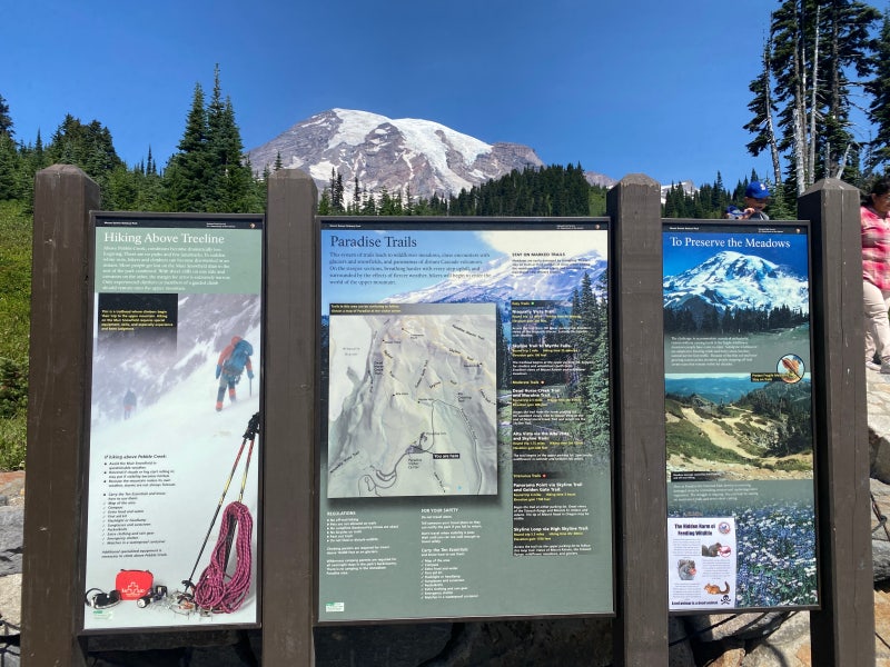 [Mt. Rainier] 워싱턴 국립공원 마운틴 레이니어🏔 국립공원 주차 패스 정보, 파라다이스 트레일, 파노라마 포인트 후기 ...