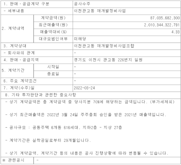 이천 이편한세상 관고동 재개발 사업시행계획 변경인가 고시 네이버 블로그