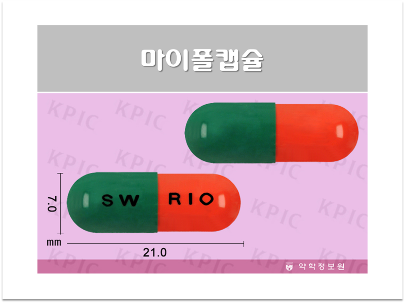 마이폴캡슐 마약성진통제 급성 중등도 통증 약 치료제 효능 효과 성분 부작용 복용법 마이폴캅셀 네이버 블로그