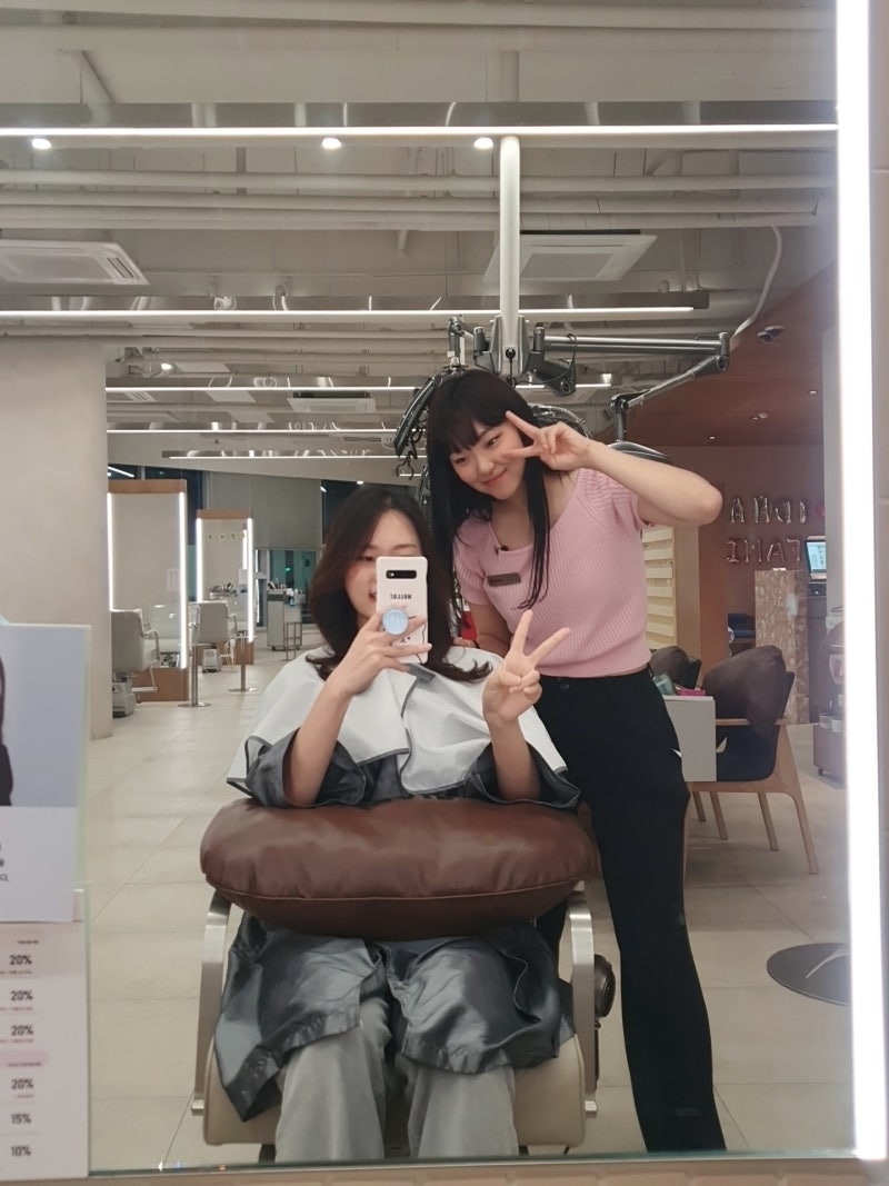 동탄목동미용실동탄2 목동 미용실 아이디헤어 열펌 후기 곱슬머리 최강자 메이정 스타일리스트 네이버 블로그